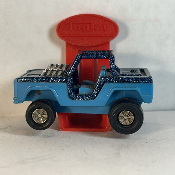 Tonka | Toys | 97s Tonka Totes Ford Bronco Blue Metallic Diecast Mini ...